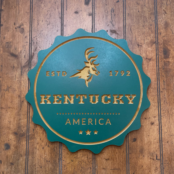 Rustic Homemade State Cutouts, Home and Bar Decor, and Woodworking